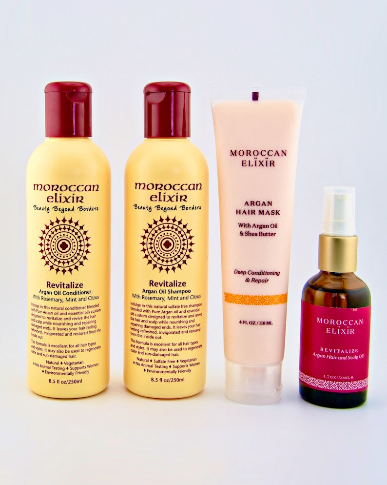 Pure Argan Oil for Hair Treatment | Moroccan Elixir