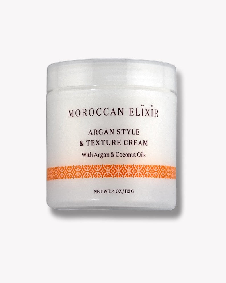 Argan Oil Style + Texture Cream – Moroccan Elixir